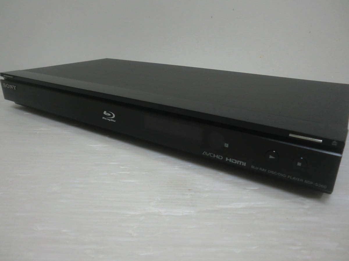 SONY BD PLAYER 動作良好/ BDP-S360 /リモ付(ブルーレイプレーヤー)｜売買されたオークション情報、yahooの商品情報 ...