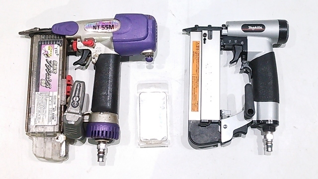 1円スタート 日立 55mm 仕上釘打機 NT55M ＆ マキタ ピンタッカ AF350 / 動作良好 J3478(エアタッカー)｜売買された ...