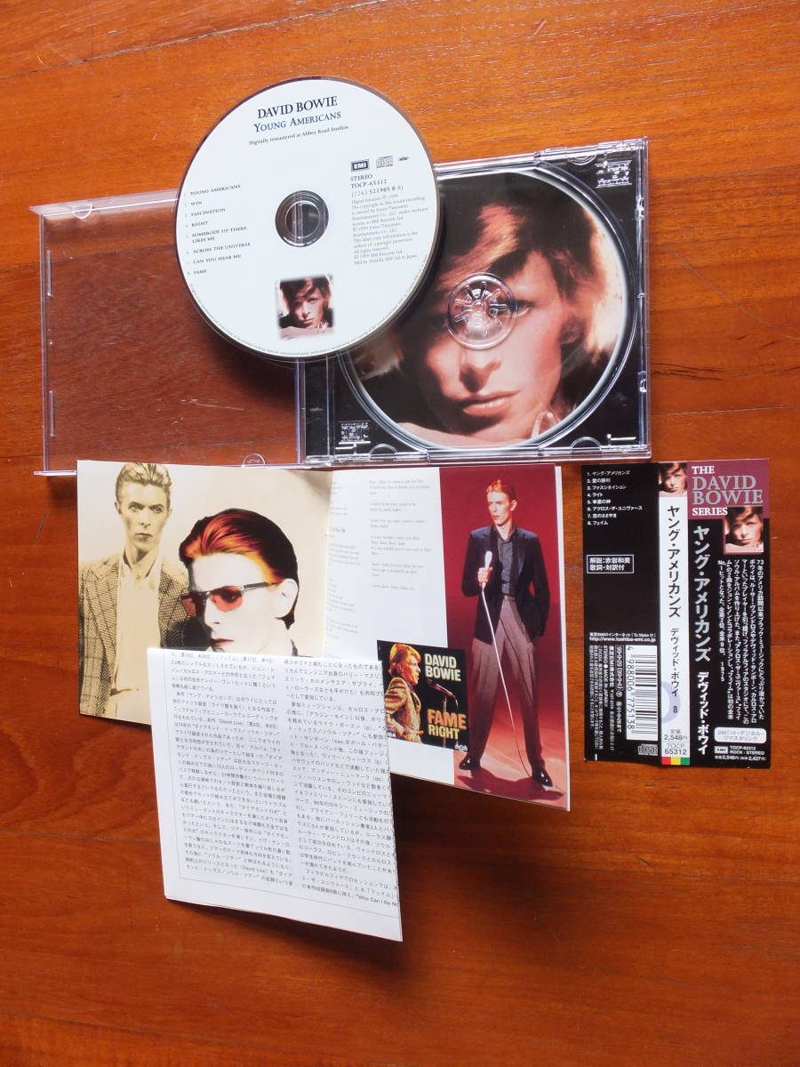 21David Bowie 1999年 日本盤24bit Digitally remastered CD YOUNG AMERICANS ヤング アメリカンズ John Lennon The ...