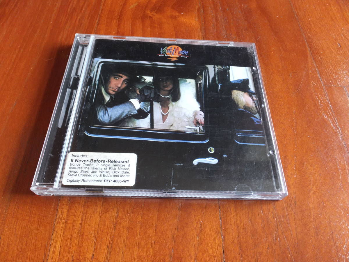 19 追加8曲 Keith Moon 1997年 独盤 remaster CD TWO SIDES OF THE MOON John ...
