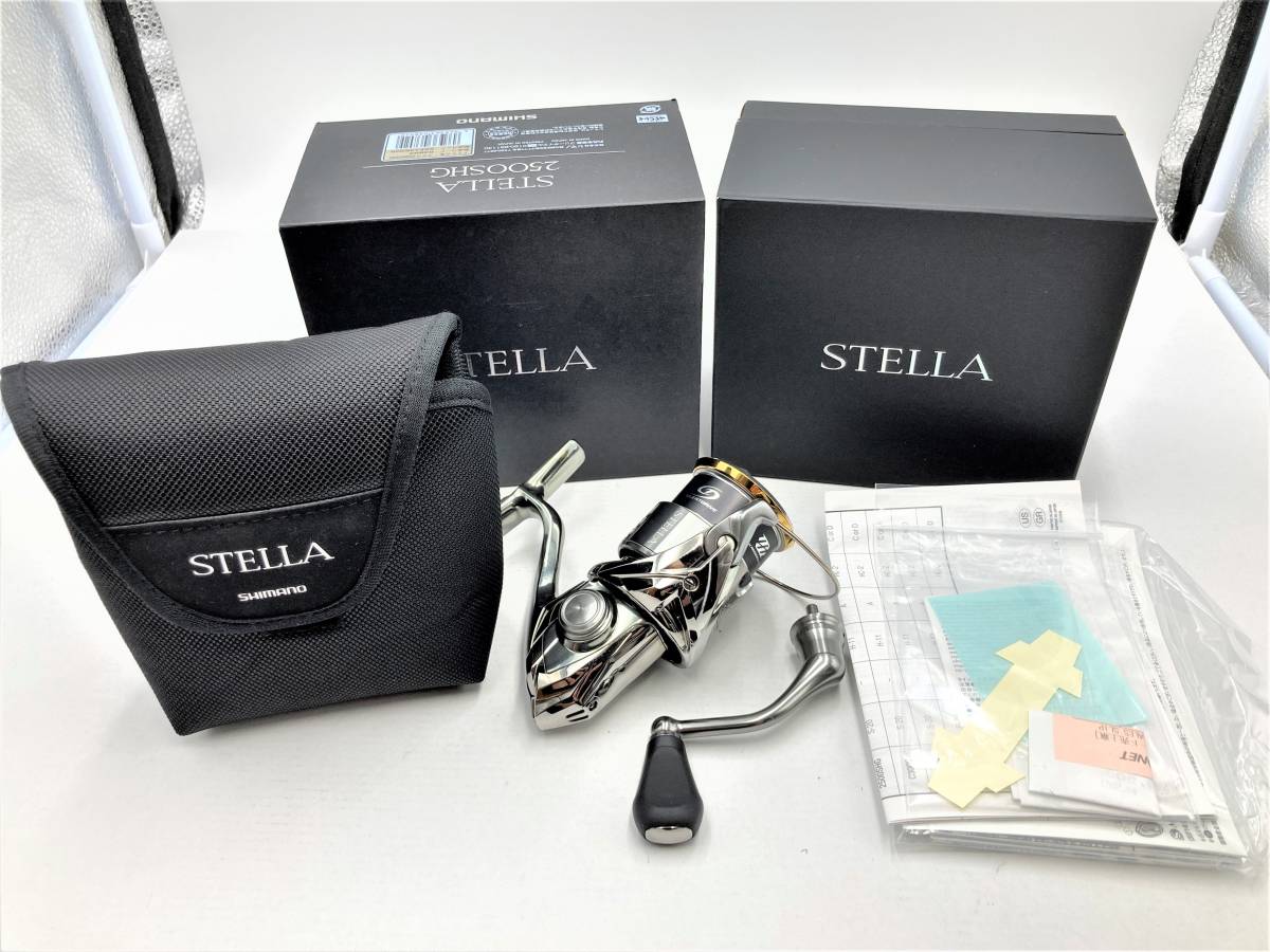 09109 SHIMANO/STELLA/シマノ/18 ステラ 2500SHG/03802/スピニングリール/箱あり/フィッシング/釣具/ 品 ...
