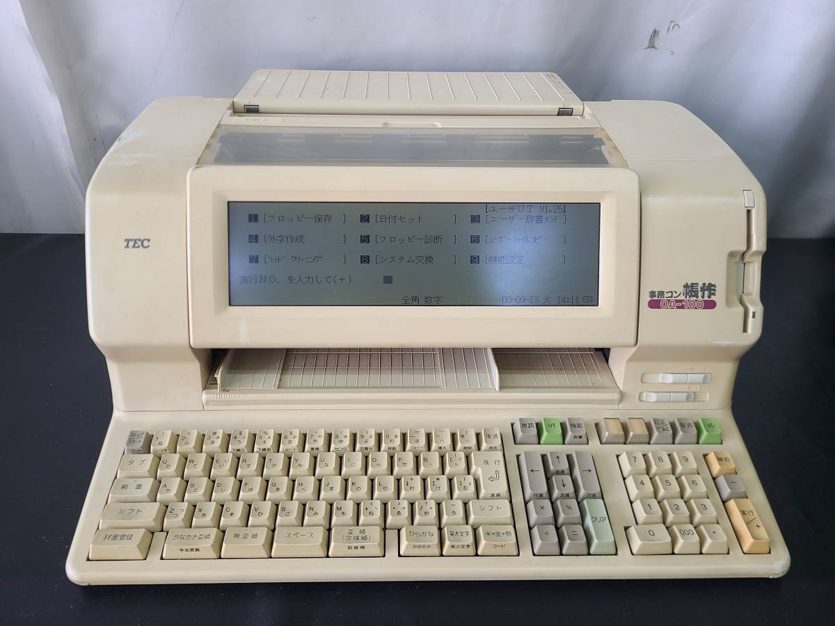 1900 TEC OA-100 東芝テック 事務コン 帳作(その他)｜売買されたオークション情報、yahooの商品情報をアーカイブ公開 - オークファン（aucfan.com）