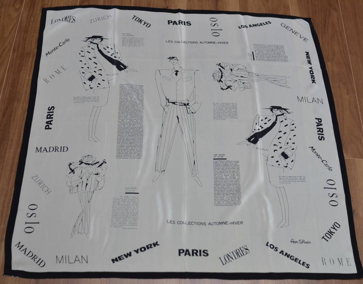 Per Spook シルク100% スカーフ 75㎝×79㎝ きれいめ(女性用)｜売買されたオークション情報、yahooの商品情報をアーカイブ ...