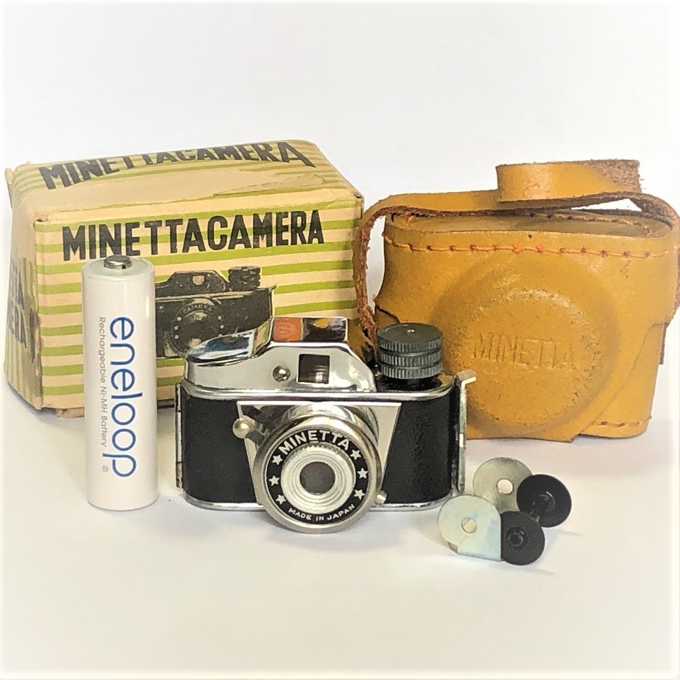 豆カメラ MINETTA 1960年代 ミネッタ ミニチュア 超小型 スパイ 日本製 国産 ミゼット判(フィルムカメラ)｜売買された ...