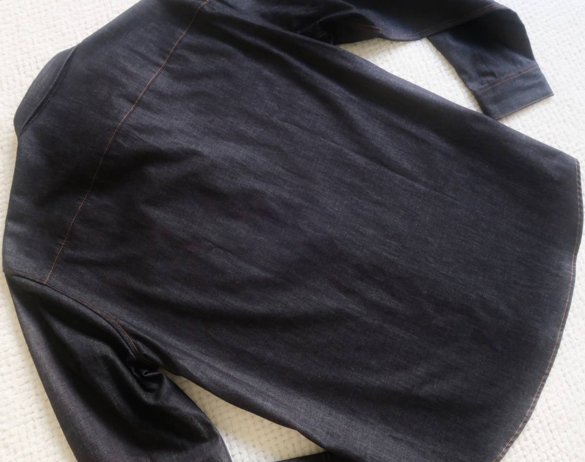 アルマーニ 大きいサイズ ダーク インディゴ デニム シャツ ロゴ刺繍 真っ紺 長袖 シャツ XXL A/X ARMANI 646(長袖シャツ)｜売買されたオークション情報、yahooの商品 ...