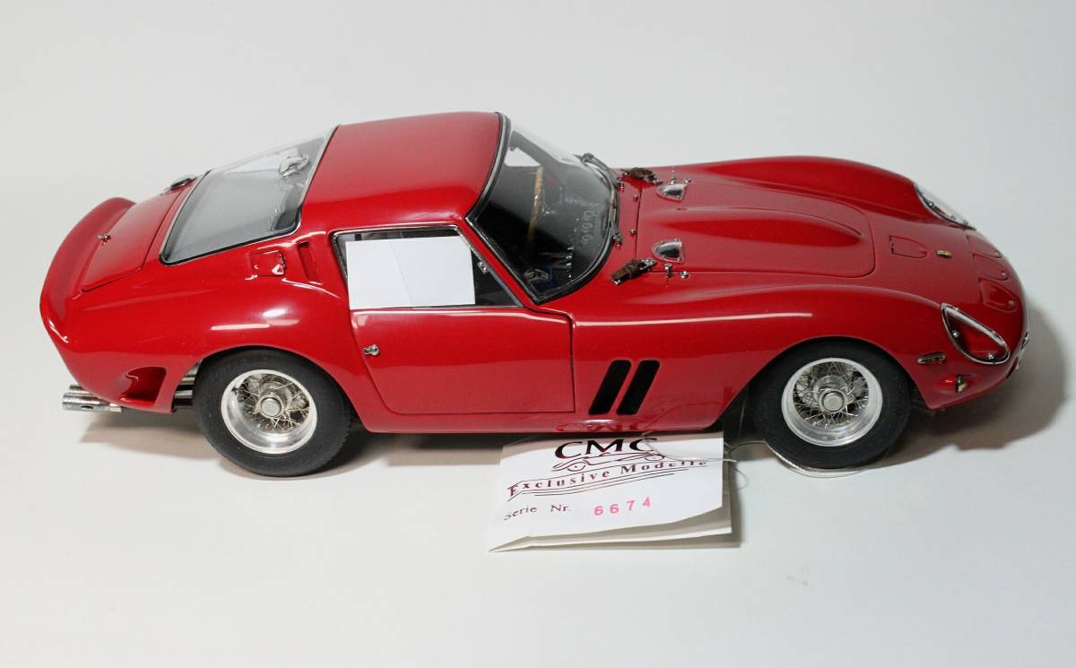 CMC 1/18 Ferrari 250GTO Red.1962 Item No.M-154 長期保管品(乗用車)｜売買されたオークション情報 ...