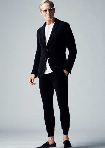 AKM SILKY TENCEL PILE EASY RIBバイカーリブ LUXE163AKMBB 1piu1uguale3 wjk junhashimoto ...