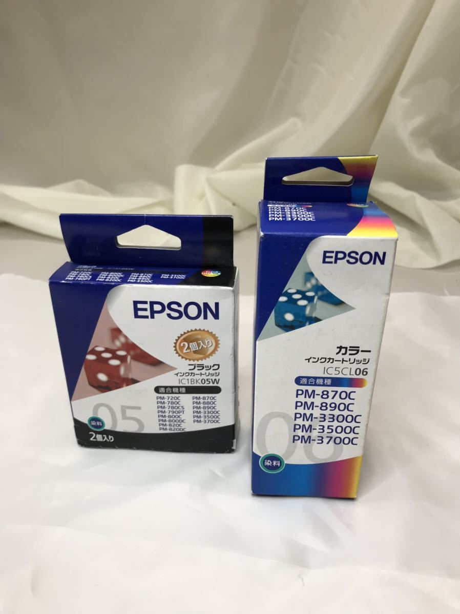 EPSON エプソン インクカートリッジ IC5CL06 IC1BK05W 期限切れ c60/9c(エプソン)｜売買されたオークション情報 ...
