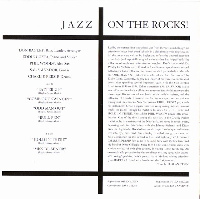廃盤CD Don Bagley ドン バグリー JAZZ on the ROCKS 最高(ジャズ一般)｜売買されたオークション情報、yahoo ...