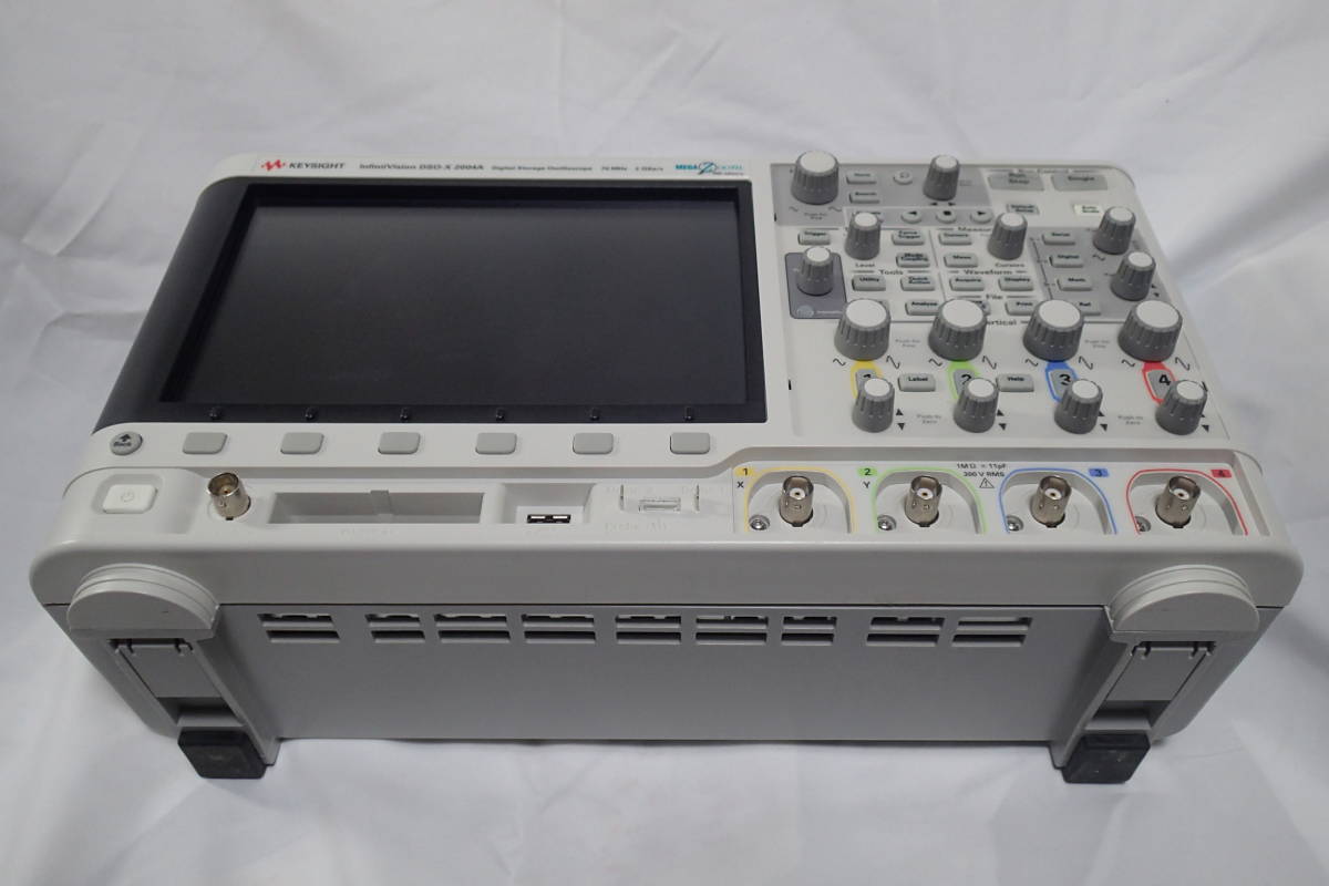 キーサイト KEYSIGHT オシロスコープ InfiniiVision DSO-X 2004A 70MHz 2GSa/s 1Mpt/ch ...