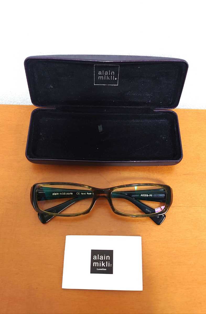 alain mikli/アランミクリ メガネフレーム A0359-11 OLIVER PEOPLES シンプル 男女兼用 伊達メガネ 激安 ...