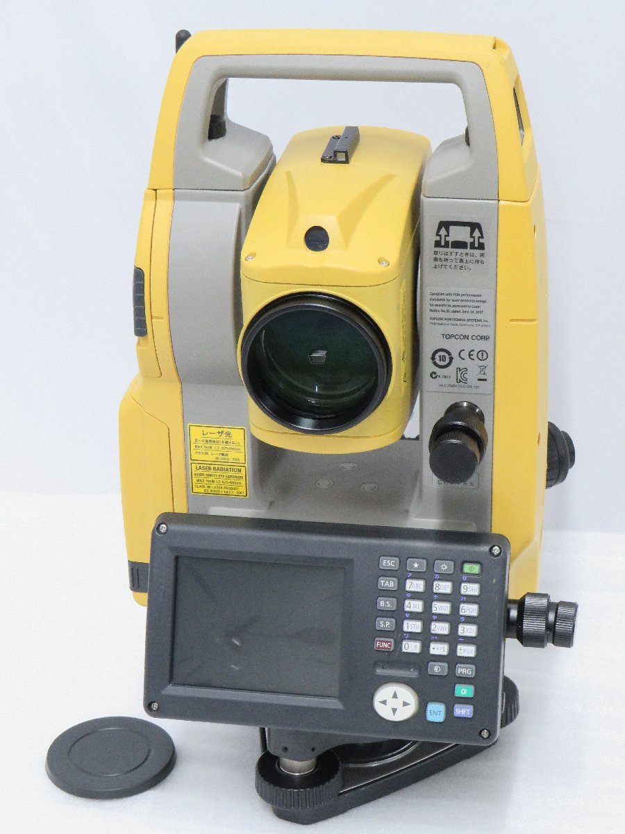 100 TOPCON トプコン OS series OS-105 トータルステーション 測量 ジャンク 1007-621(測量、角度計)｜売買 ...