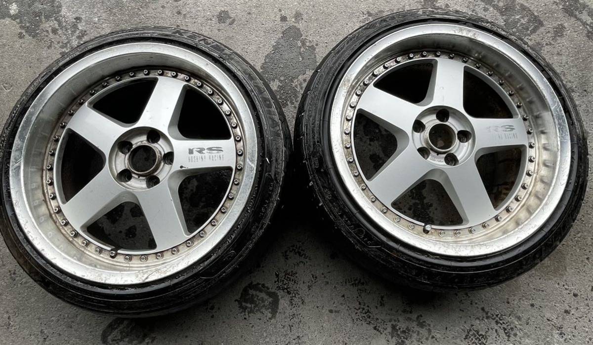 当時物 GT-R サイズ IMPUL RS 17インチ9.5J+25 PCD100 5穴 KENDA KAISER 215/45R17 2本(ラジアルタイヤ)｜売買されたオークション情報 ...