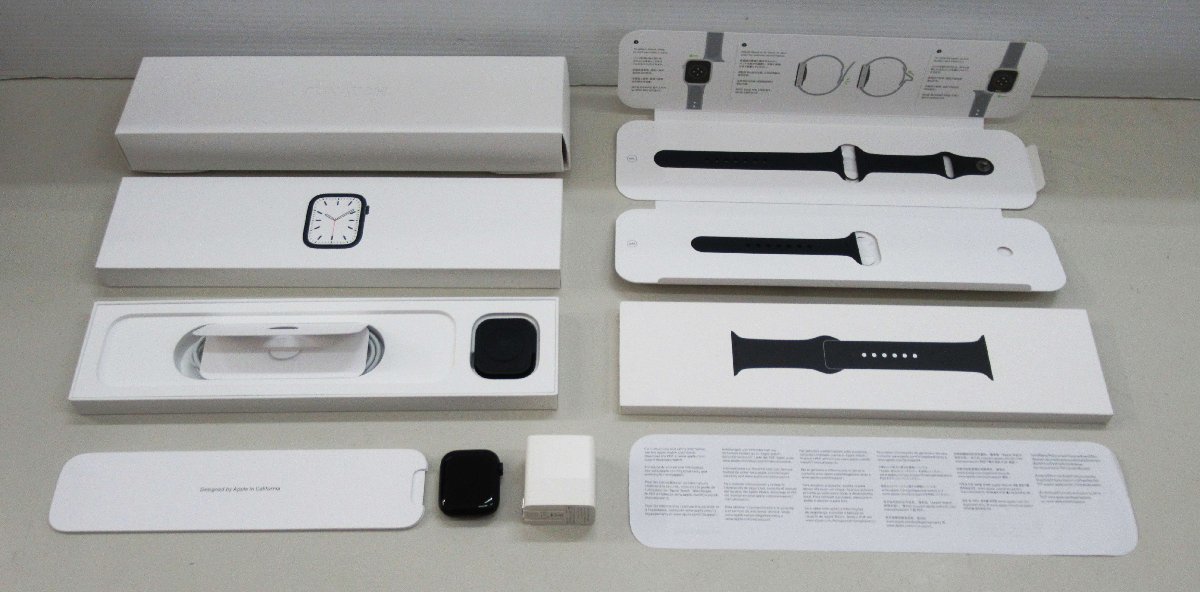 Apple アップル Apple Watch アップルウォッチ SERIES 7 41mm MKHQ3J/A A2476 ミッドナイトスポーツ ...