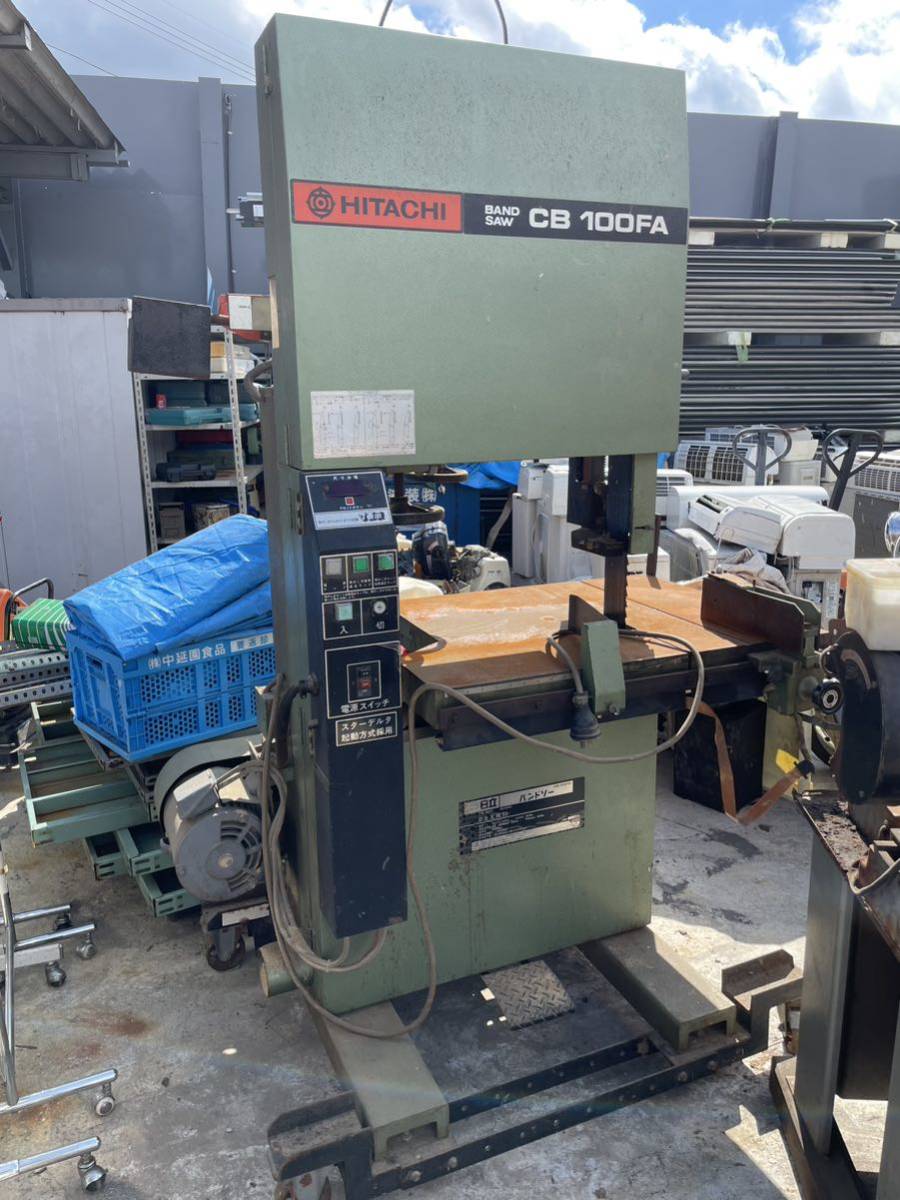 HITACHI バンドソー 電気 CB 100FA(バンドソー)｜売買されたオークション情報、yahooの商品情報をアーカイブ公開 ...