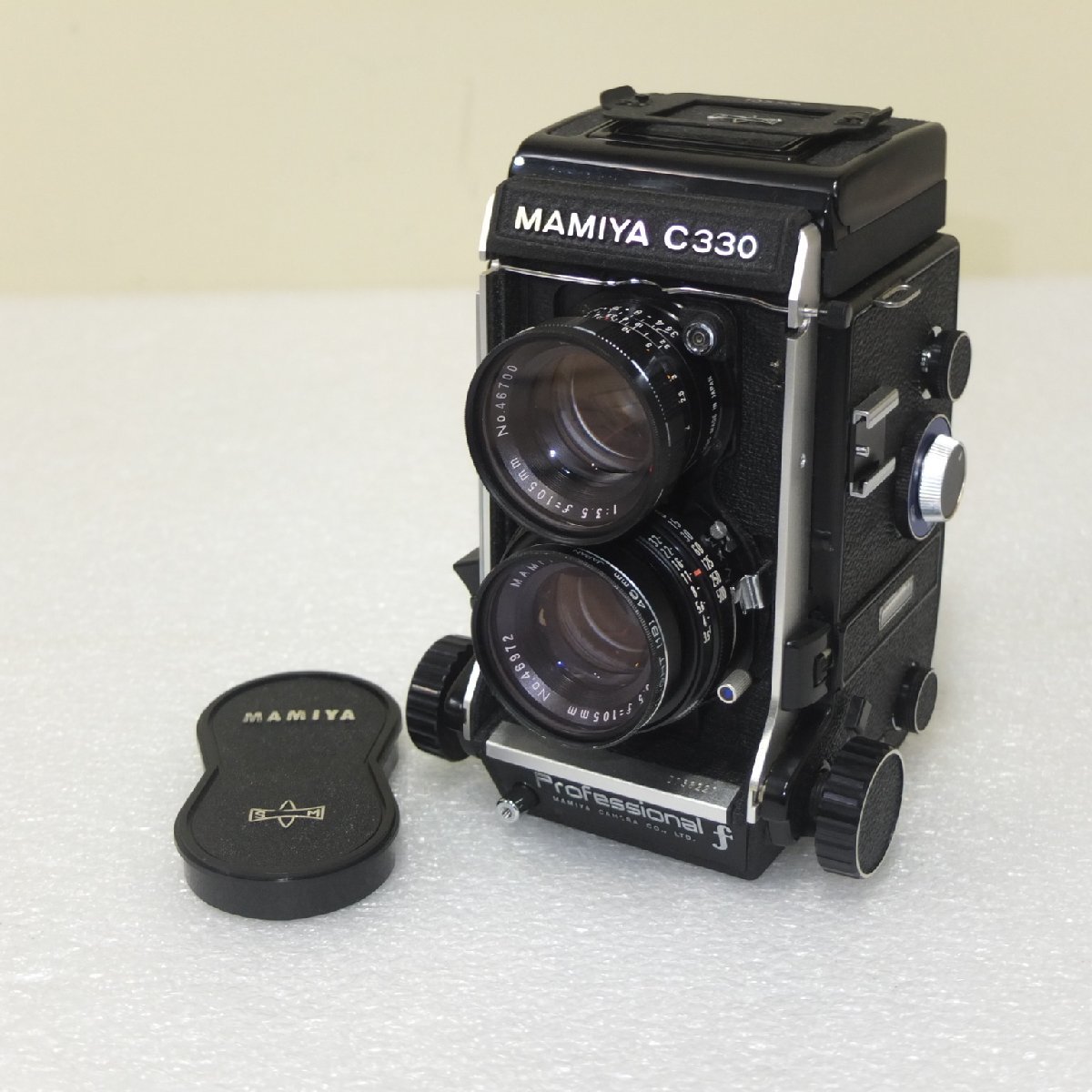 良品 Mamiya C330 Professional f 二眼レフカメラ MAMIYA-SEKOR DS 1:3.5 f=105mm レンズ ...