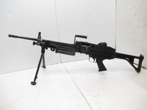 アサヒファイアーアームズ ミニミ M249 ガスガン HERSTAL F.N.MINIMI 5.56MM(ガスガン)｜売買されたオークション ...