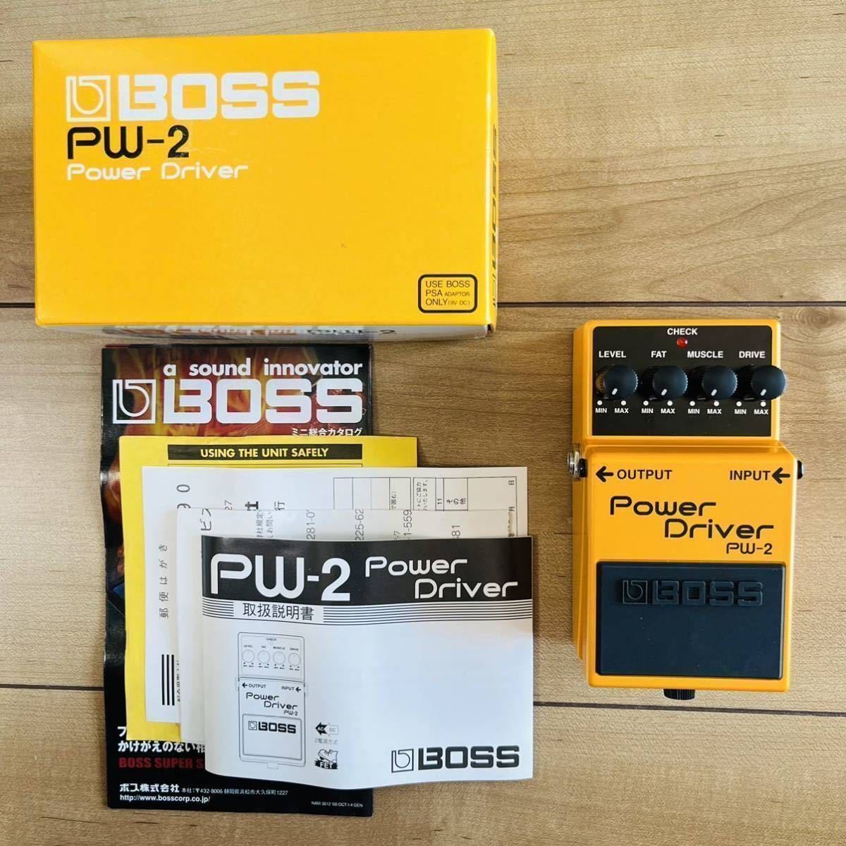 元箱 取説付き BOSS PW-2 Power Driver ボス パワードライバー(オーバードライブ)｜売買されたオークション情報 ...