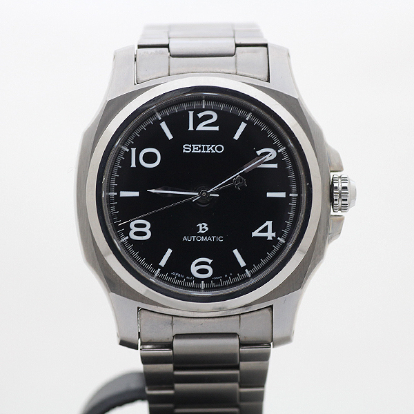 1円 SEIKOセイコー BRIGHTZブライツ 8L21-00A0 SAGL003 琺瑯文字盤 チタン メンズ 自動巻き 腕時計(ブライツ ...
