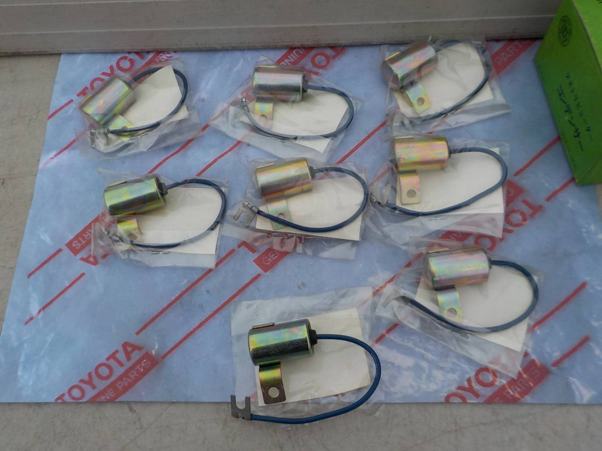 トヨタ トヨペット 旧車 デスビ コンデンサー 8個 当時物 パブリカ ヨタハチ UP15 UP20 KE10 コロナ RT20 RT40 クラウン RS41 MS50(エンジン部品)｜売買さ ...