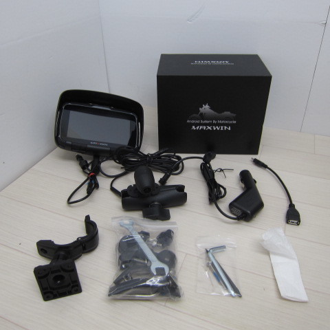KB10018 MAXWIN マックスウィン バイク用 モニター 5インチ 防水 ナビ ポータブルナビ ドライブレコーダー バイザー一体型 NV-A013(その他)｜売買されたオークション情報 ...