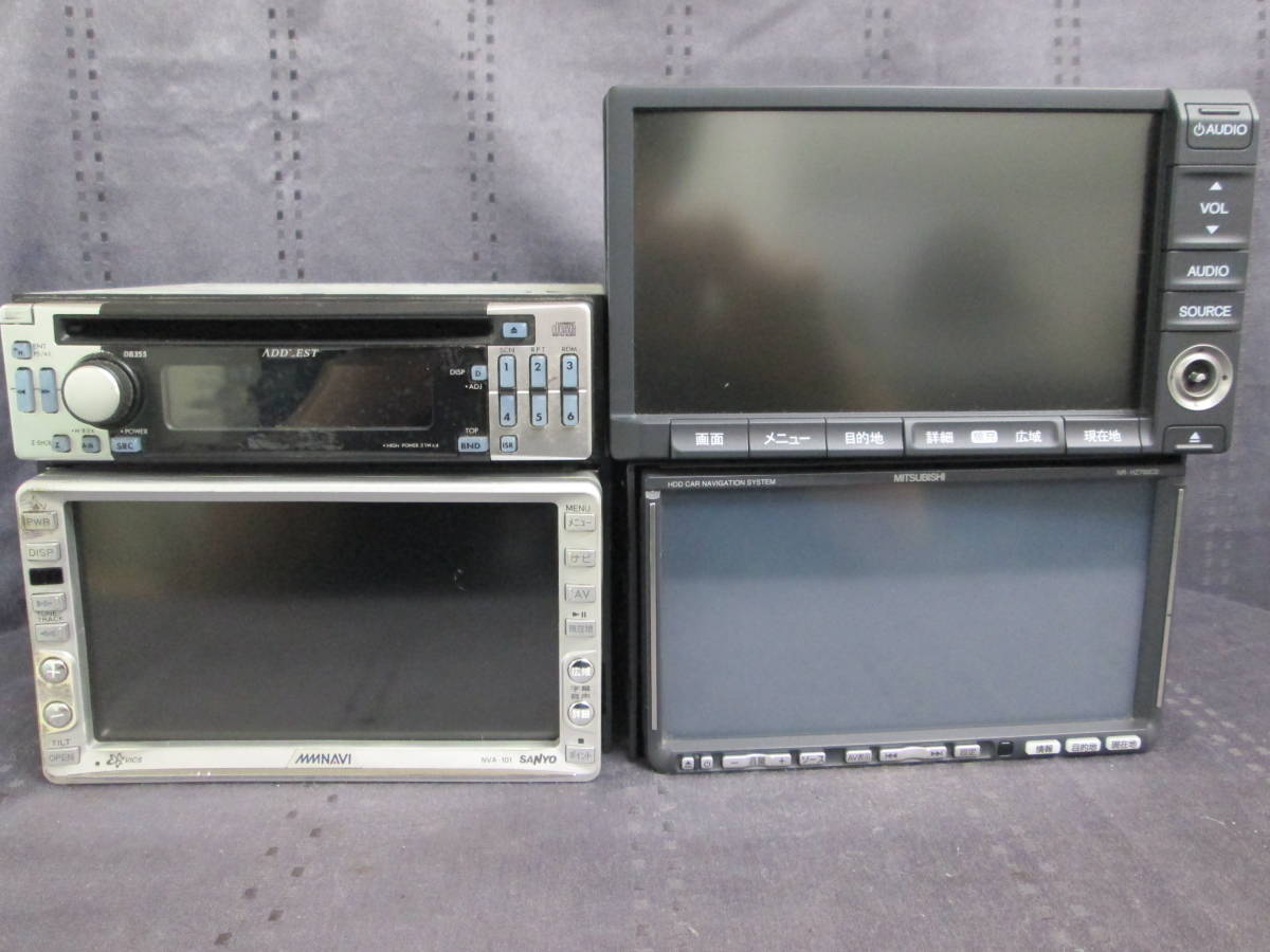 Bi 三菱 SANYO ホンダ ナビ ADDZEST オーディオ NR-HZ700CD NVA-101 39540-TM8-J51 DB355 4台セット 未確認(メーカー別)｜売買された ...