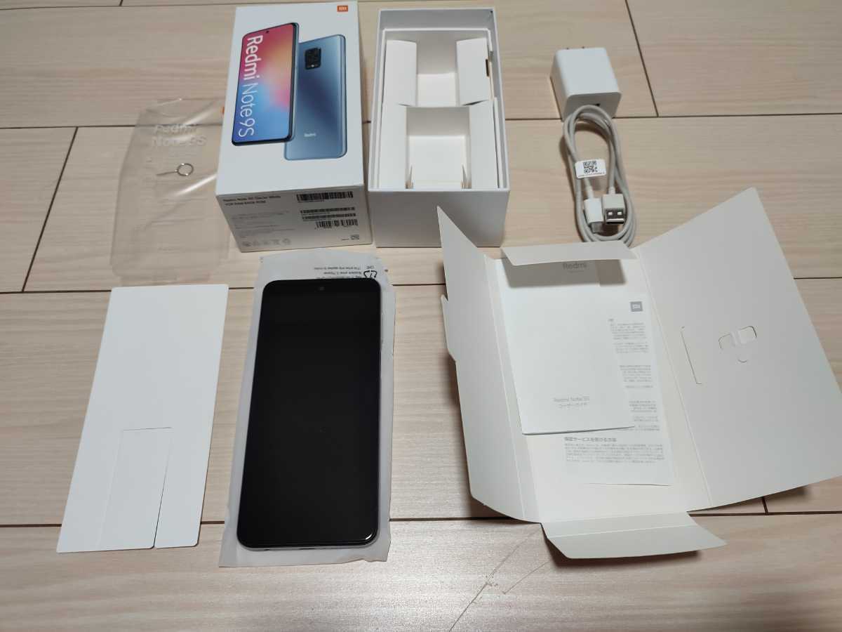 Xiaomi Redmi Note 9S Glacier White レドミーノート9S ホワイト 日本版正規品 宅急便(Android ...