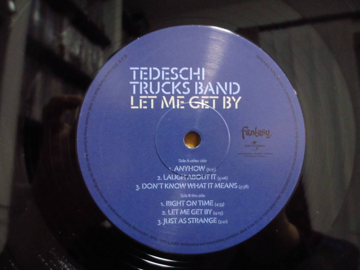 オリジナル / Tedeschi Trucks Band / テデスキ トラックス バンド / Let Me Get By / Fantasy / FAN38761 / 2LP(T)｜売買され ...