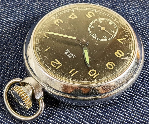 Smiths Empire ブラックダイアル 夜光針 懐中時計 アンティーク ビンテージ #0153-6(アナログ（手巻き）)｜売買されたオークション情報、yahooの商品情報をアーカイブ公開 ...