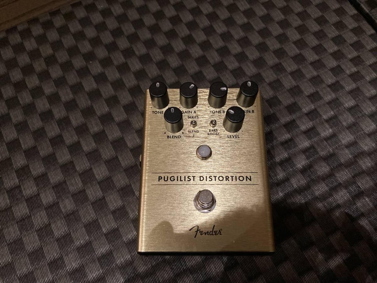 1円開始 FENDER PUGILIST DISTORTION PEDAL(ディストーション)｜売買されたオークション情報、yahooの商品 ...