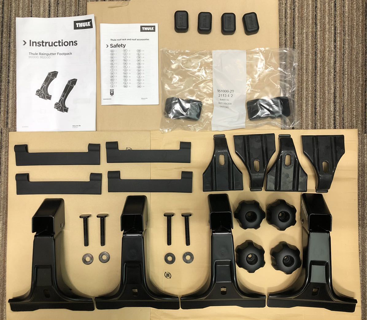 thule 951(キャリアベース)｜売買されたオークション情報、yahooの商品情報をアーカイブ公開 - オークファン（aucfan.com）