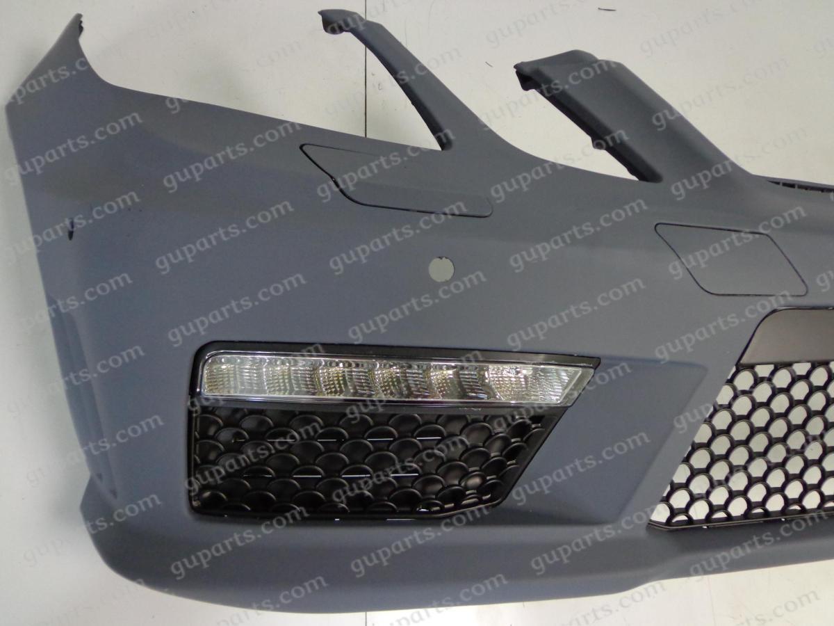 ベンツ W212 前期 E250 E300 E350 E550 → E63 AMG フロント バンパー フォグ グリル LED キット ...
