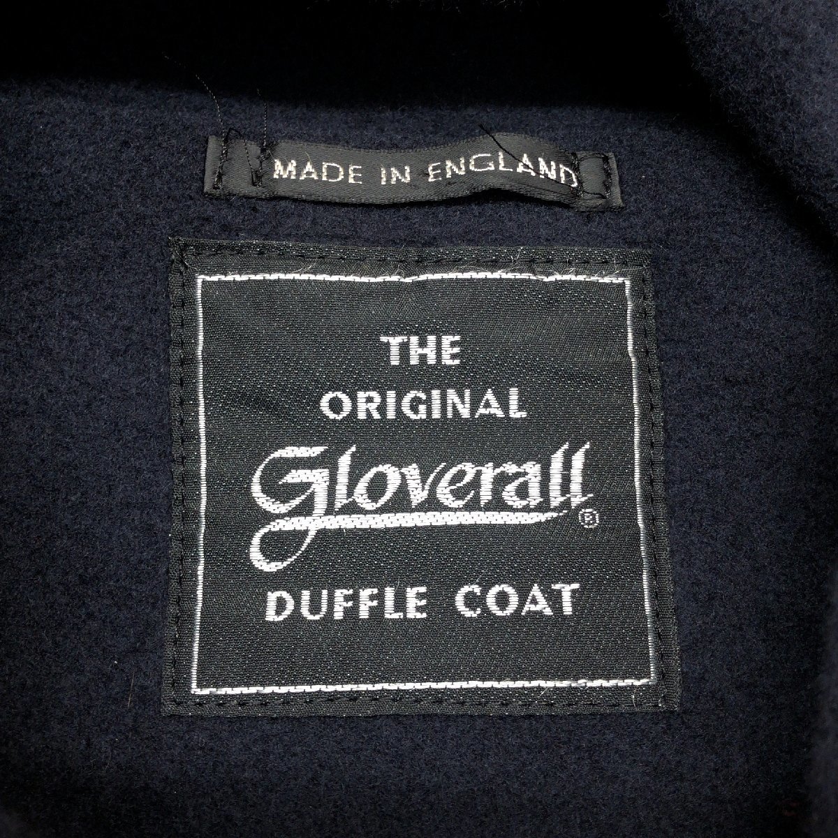 英国製 GLOVERALL グローバーオール ウール ダッフルコート 48 JP:XL相当 紺 ネイビー ロングコート イングランド製 特大 大きい 2L LL(XLサイズ以上)｜売買された ...