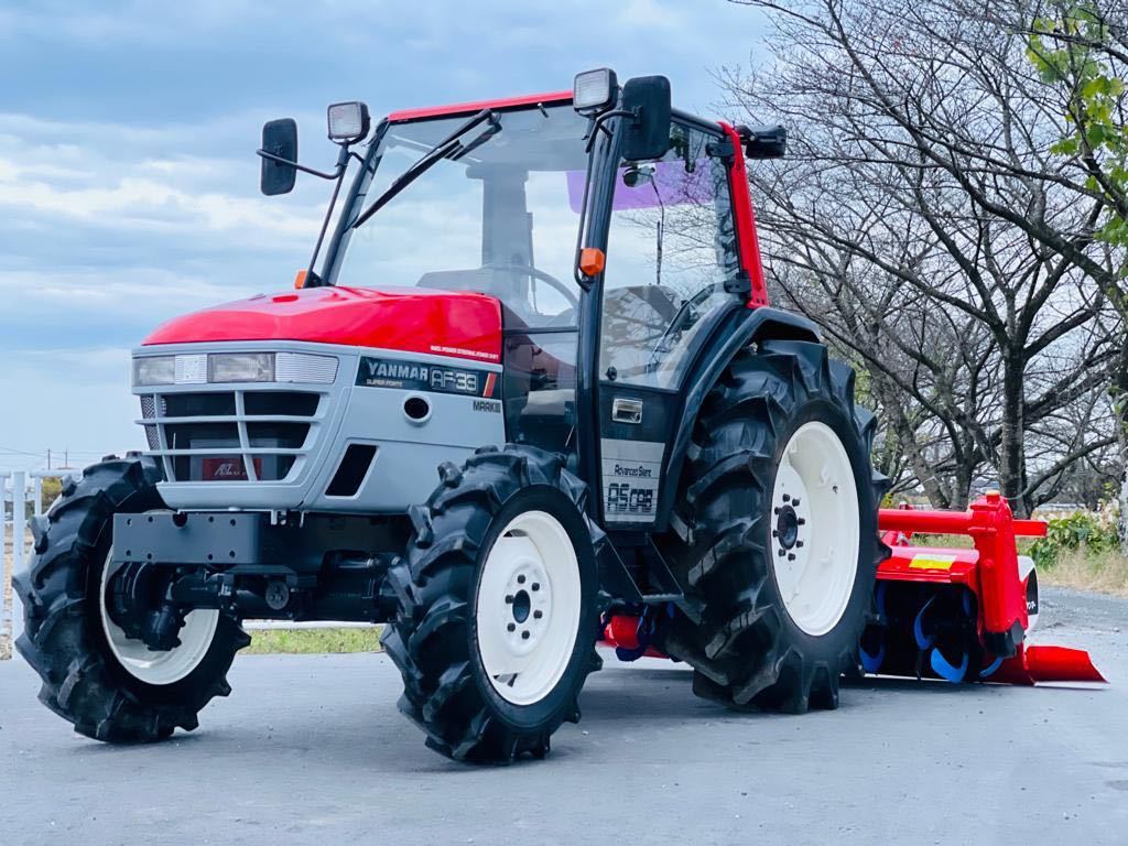 ヤンマー AF33 33馬力 エアコン キャビン付き ヤンマーロータリー1804 4WD(車体)｜売買されたオークション情報、yahooの商品 ...