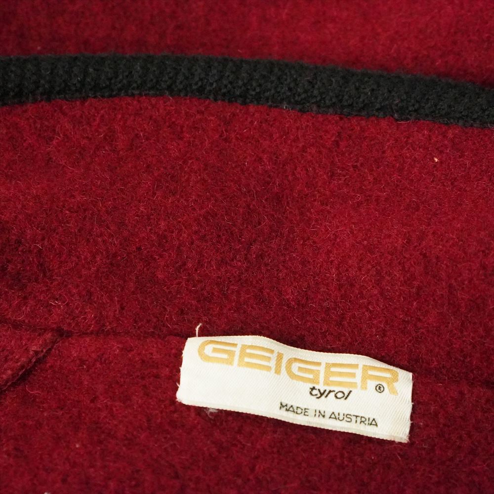70s80s ビンテージ GEIGER tyrol チロリアンジャケット エンジ ブラック オーストリア製(Mサイズ)｜売買されたオークション ...