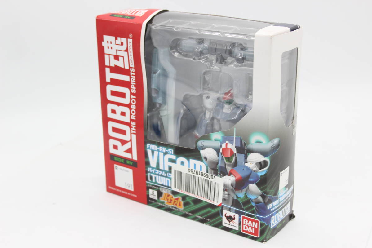 コレクター保管品 ROBOT魂 SIDE RV 銀河漂流バイファム VIFAM ツインムーバー装備 フィギュア F269-2(銀河漂流 ...