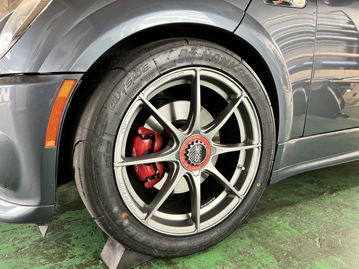 OZレーシング フォーミュラ HLT 17インチ 7.5J +35 PCD 100 4H マツダ ロードスター ND アバルト mini 全 ...