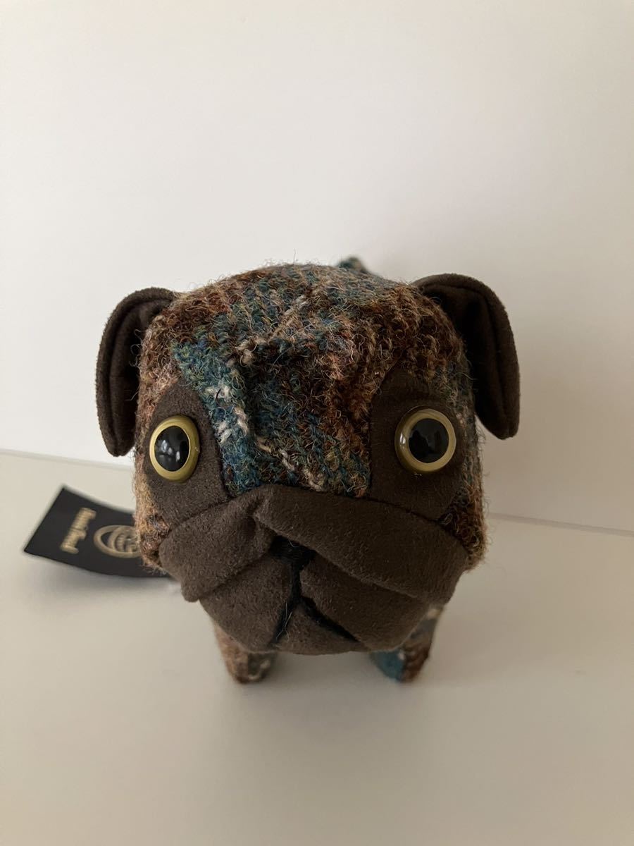 Harris Tweed ハリスツイード PUG ぬいぐるみ/パグ 犬(その他)｜売買されたオークション情報、yahooの商品情報をアーカイブ ...