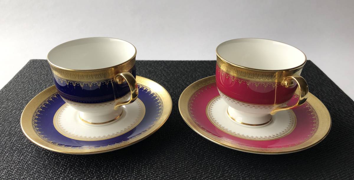 NARUMI 鳴海製陶 EXECUTIVE COLLECTION カップ＆ソーサー 2点セット Bone China(コーヒー、ティー兼用)｜売買されたオークション情報、yahooの商品情報を ...