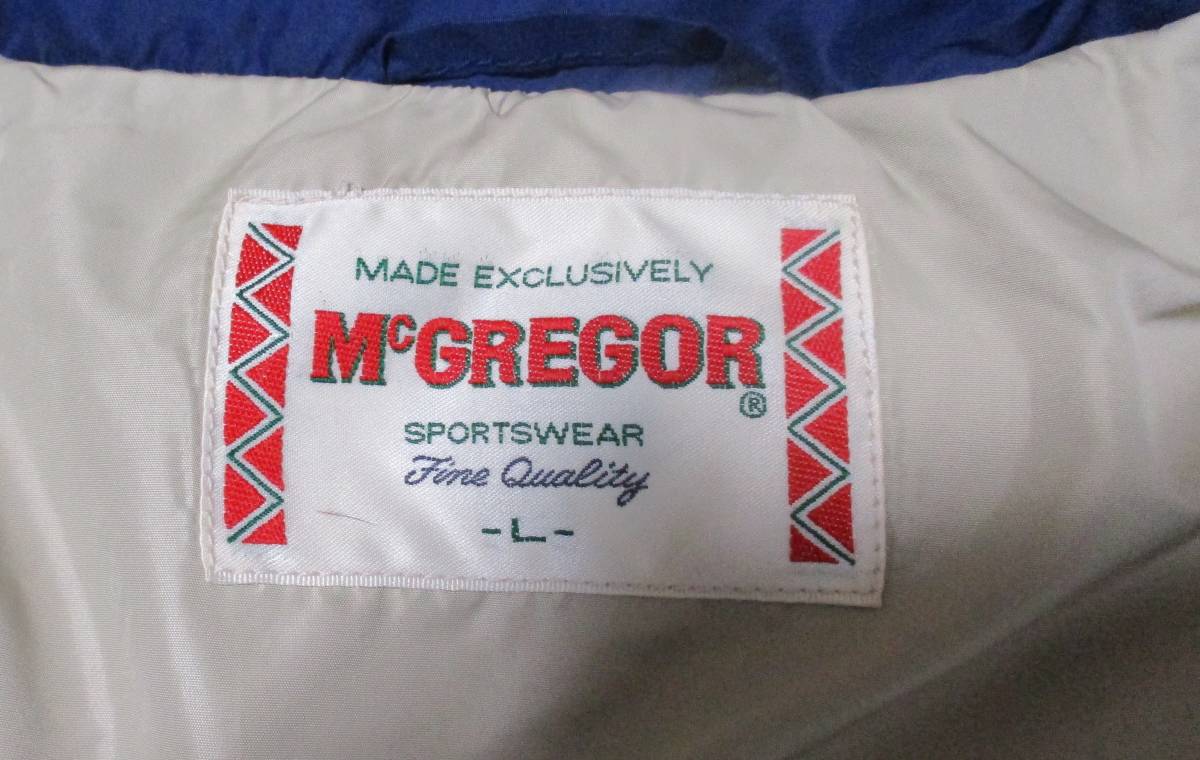 McGREGOR マックレガー ダウンジャケット ヴィンテージ ネイビーブルー(Lサイズ)｜売買されたオークション情報、yahooの商品情報をアーカイブ公開 - オークファン（aucfan.com）