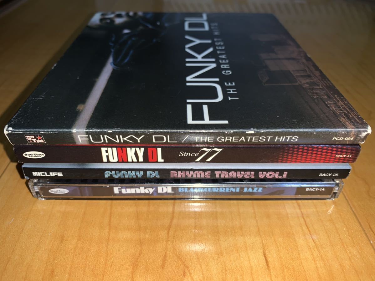 国内盤CD Funky DL / ファンキー DL アルバム4枚セット / Blackcurrent Jazz / Rhyme Travel ...
