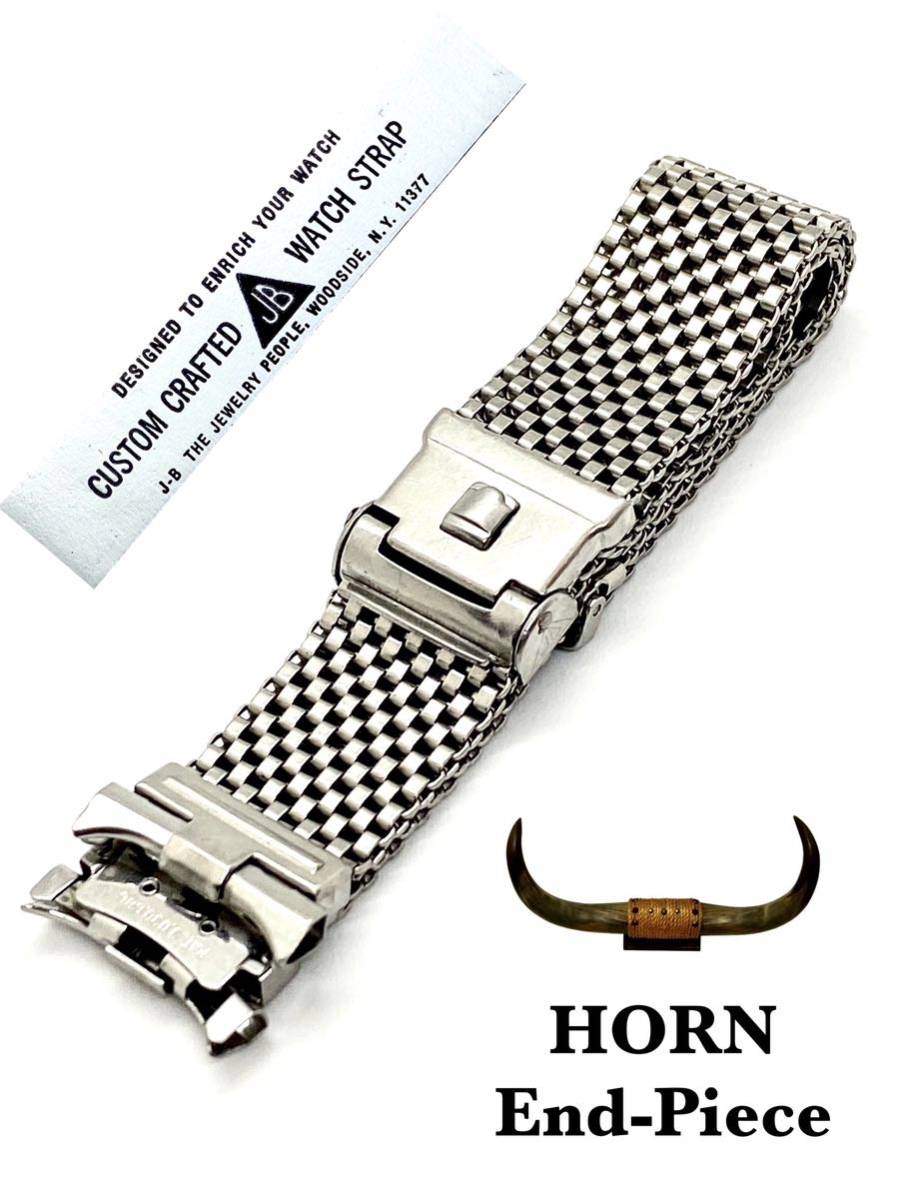 1960’s J.B.Champion Mesh Strap for OMEGA Speedmasterオメガ スピードマスター ...