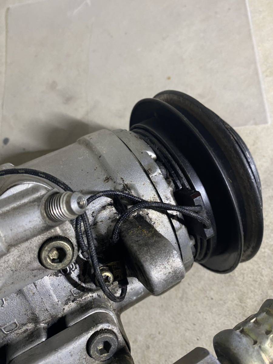 MX41 後期 マークⅡ エアコンコンプレッサー ケロヨン ブタ目 旧車(トヨタ用)｜売買されたオークション情報、yahooの商品情報をアーカイブ公開 - オークファン（aucfan.com）