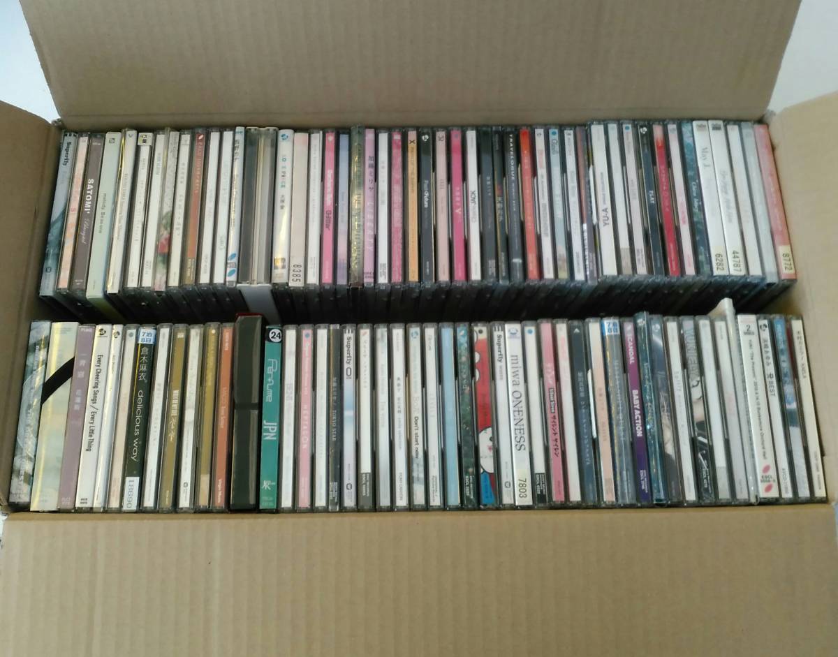 CDアルバム95枚 ひと箱全部 JPOP女性 まとめセット 西野カナ 加藤ミリヤ 安室奈美恵 miwa Superfly JUJU 他(その他 ...