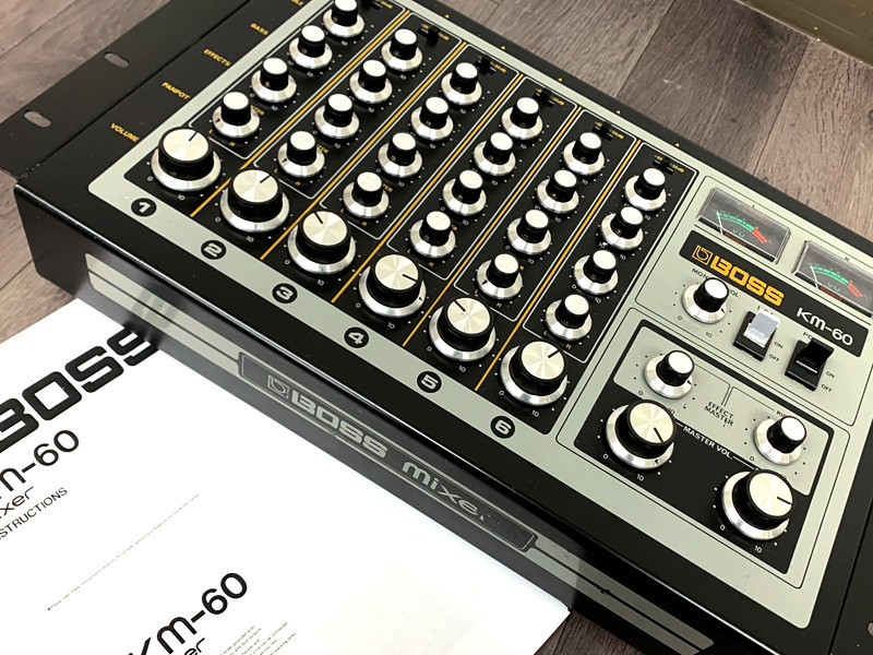 BOSS KM-60 mixer 6ch アナログミキサー ビンテージ ボス(ミキサー)｜売買されたオークション情報、yahooの商品情報を ...