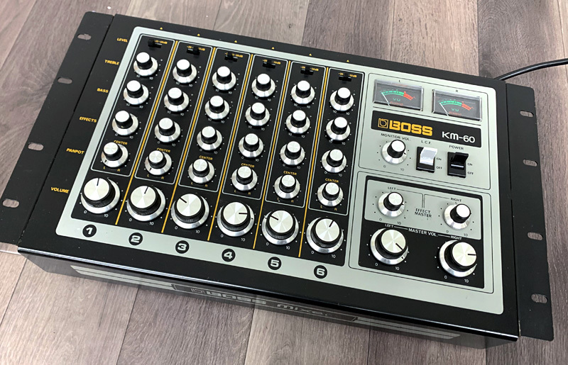 BOSS KM-60 mixer 6ch アナログミキサー ビンテージ ボス(ミキサー)｜売買されたオークション情報、yahooの商品情報を ...