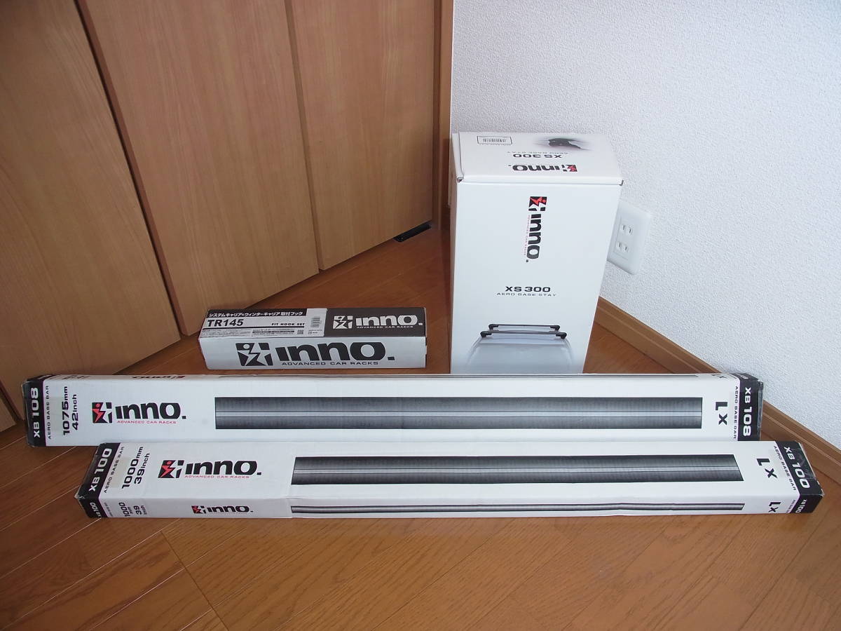 INNO システムキャリアセット一式 レヴォーグ VM/レガシィ BR/WRX STI VA/ スバル XS300/TR145/XB108 ...