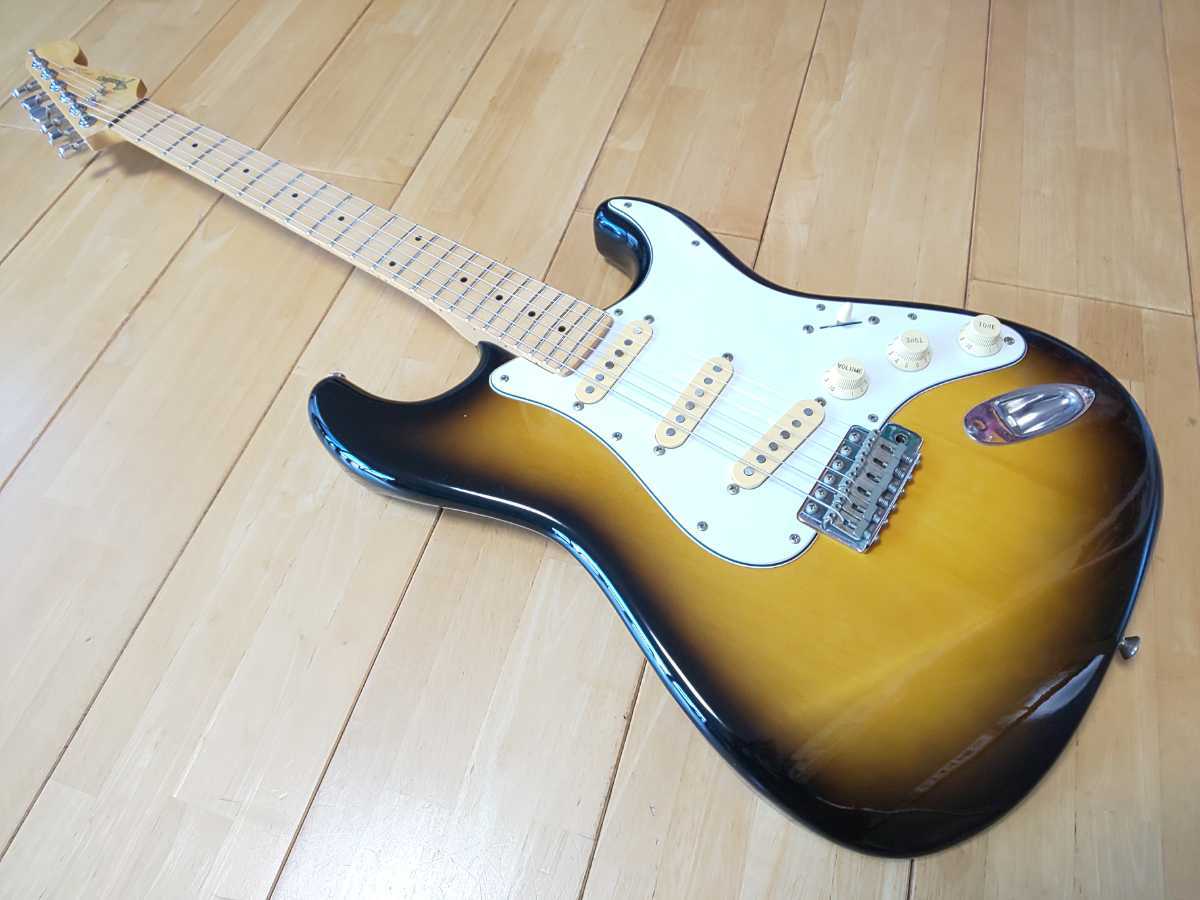 Eシリアル ST314-55ミディアムスケール すり合せメンテ済 フェンダージャパン タバコサンバースト fender Japan ストラト ...