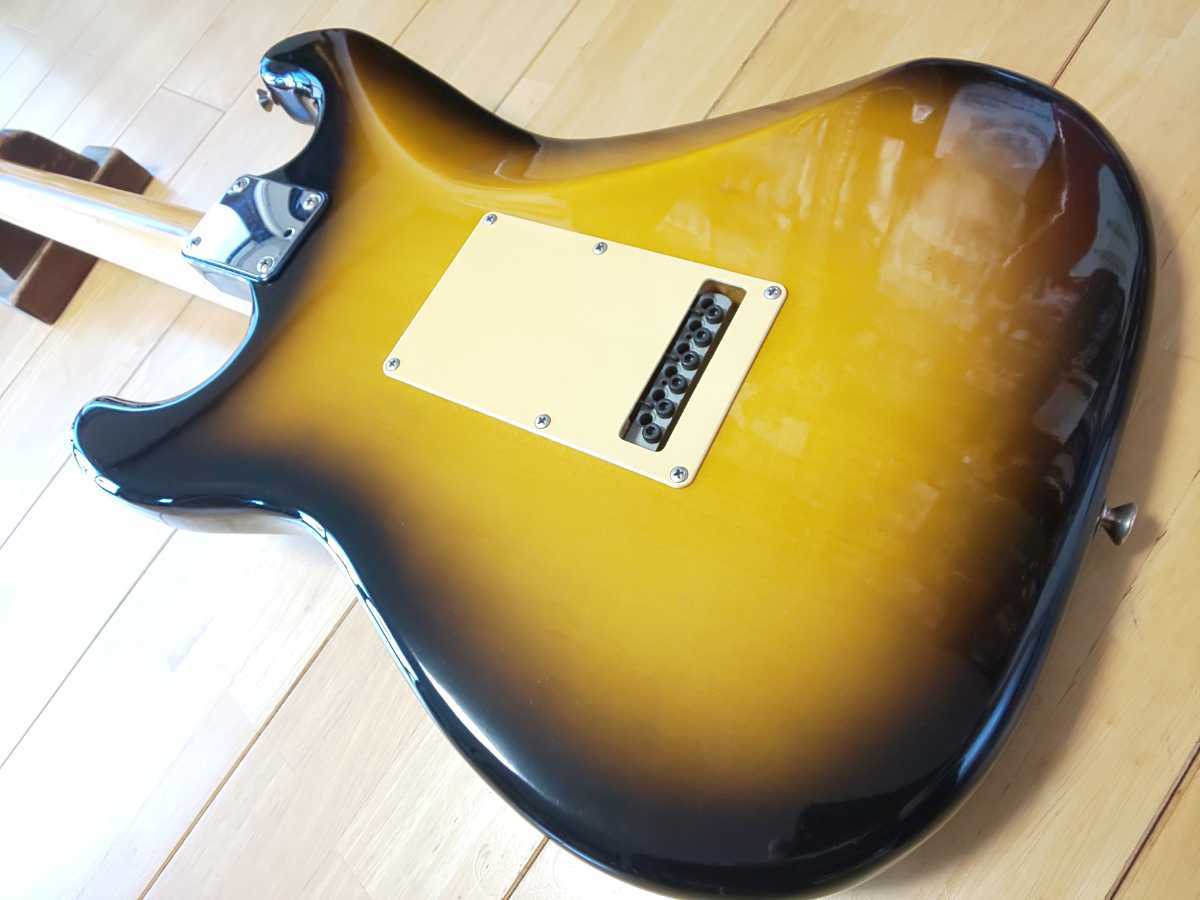 Eシリアル ST314-55ミディアムスケール すり合せメンテ済 フェンダージャパン タバコサンバースト fender Japan ストラト ...