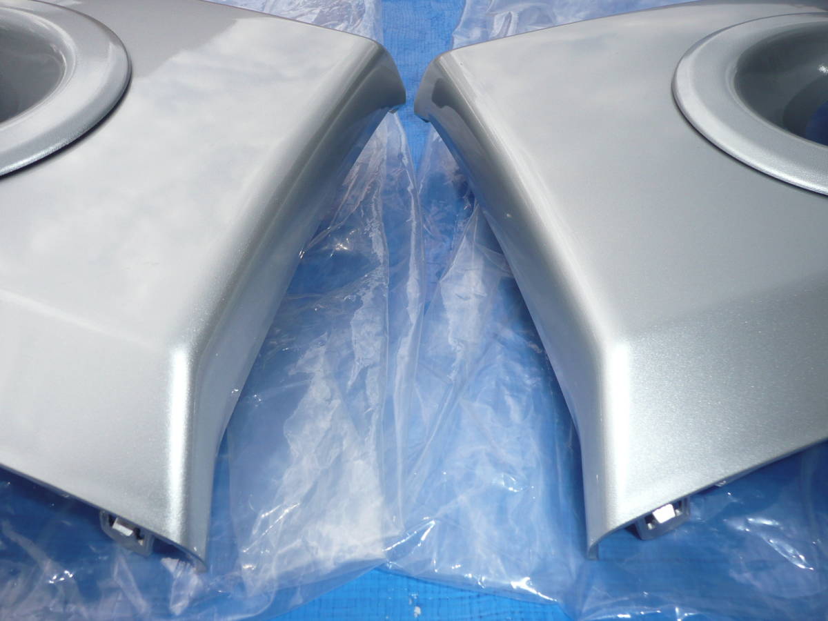 トヨタ プロボックス 純正 フロントバンパー カバー フォグランプ付車用 1E7 シルバー 左右 52713-52130 52712 ...